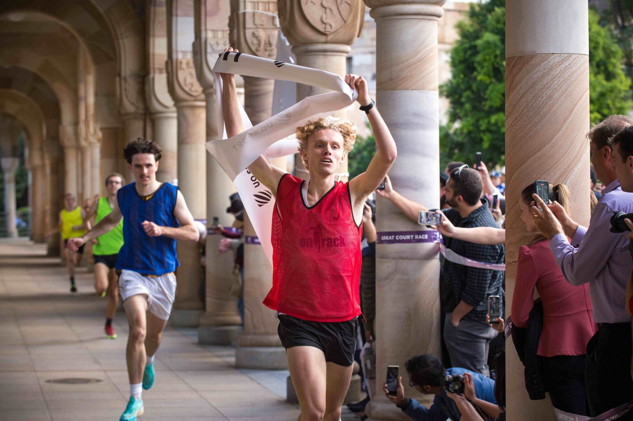 Bible and Niven take the win in 38th Great Court Race - UQ Sport