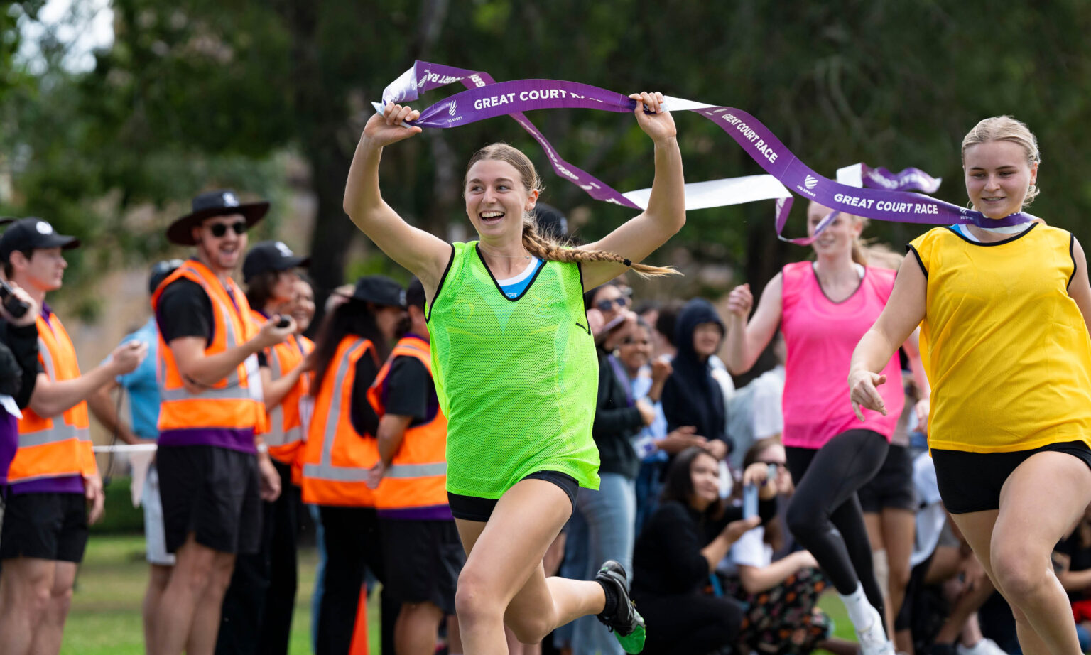 Bible and Niven win back-to-back in the 39th Great Court Race - UQ Sport