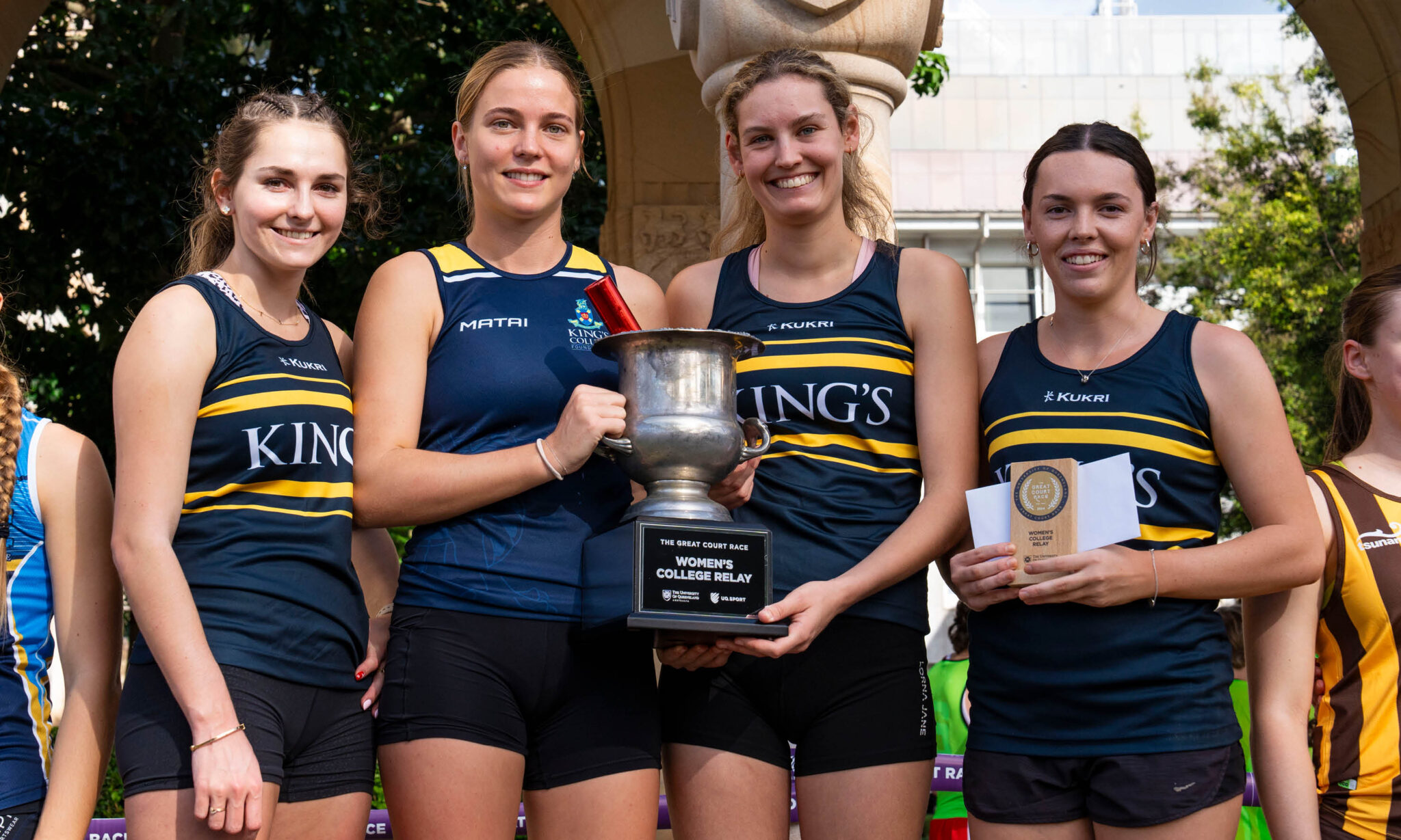Bible and Niven win back-to-back in the 39th Great Court Race - UQ Sport