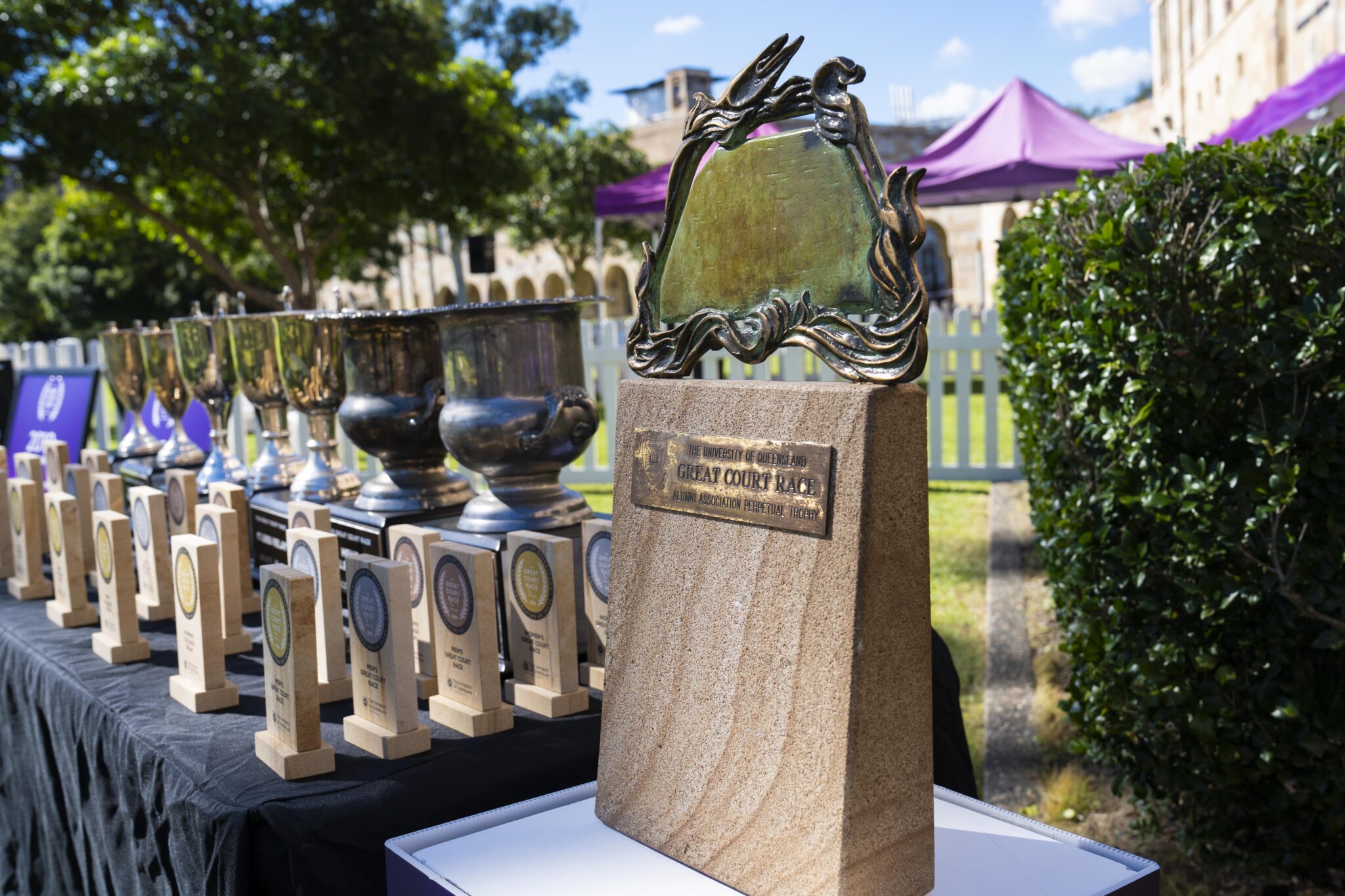 Bible and Carins make history at the 40th Great Court Race - UQ Sport