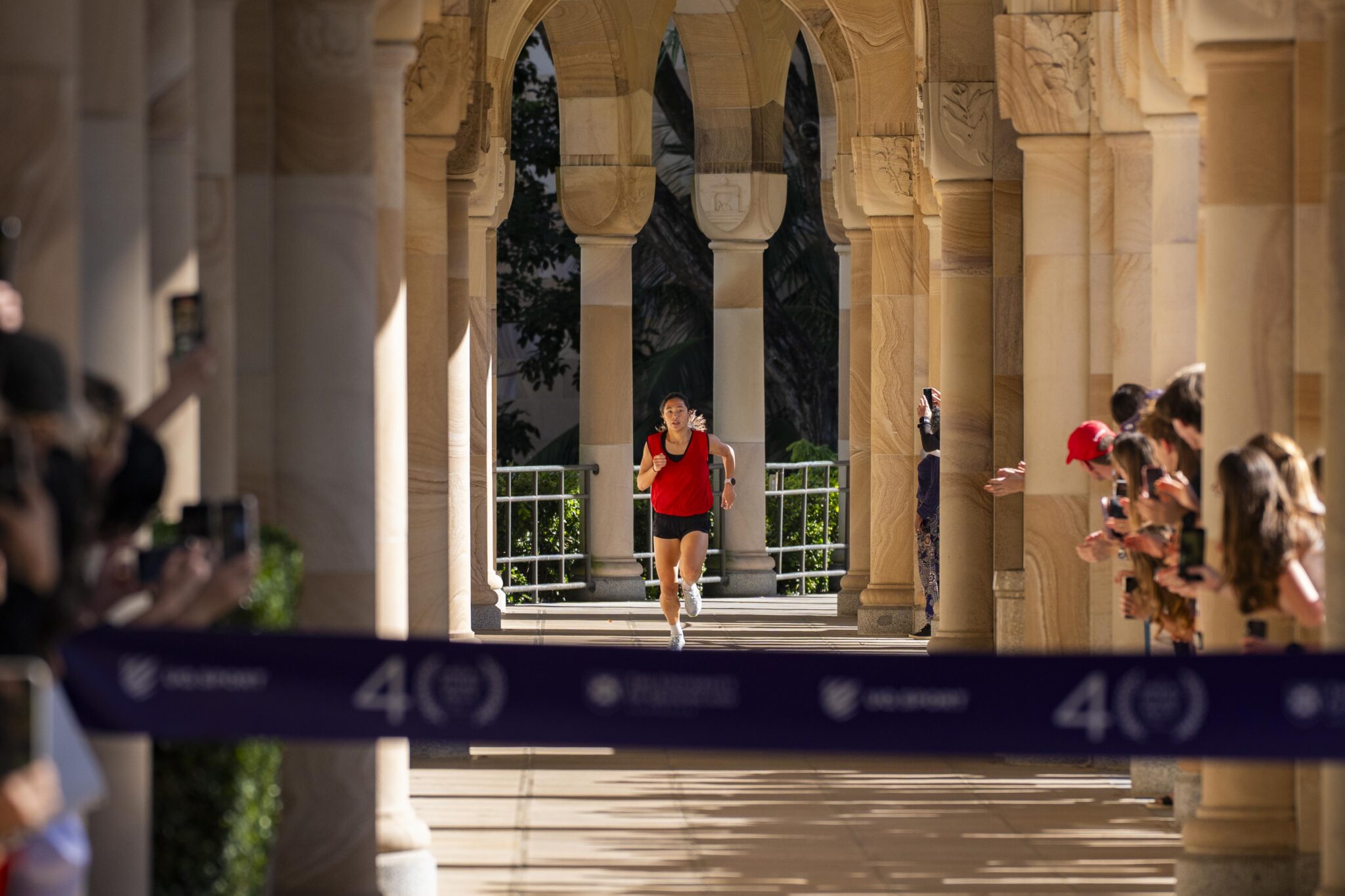 Bible and Carins make history at the 40th Great Court Race - UQ Sport